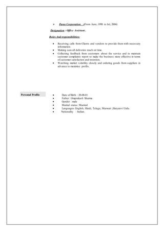 Resume -Hitesh_s New cv (1) Latest | DOCX
