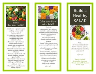Salad Brochure | DOCX
