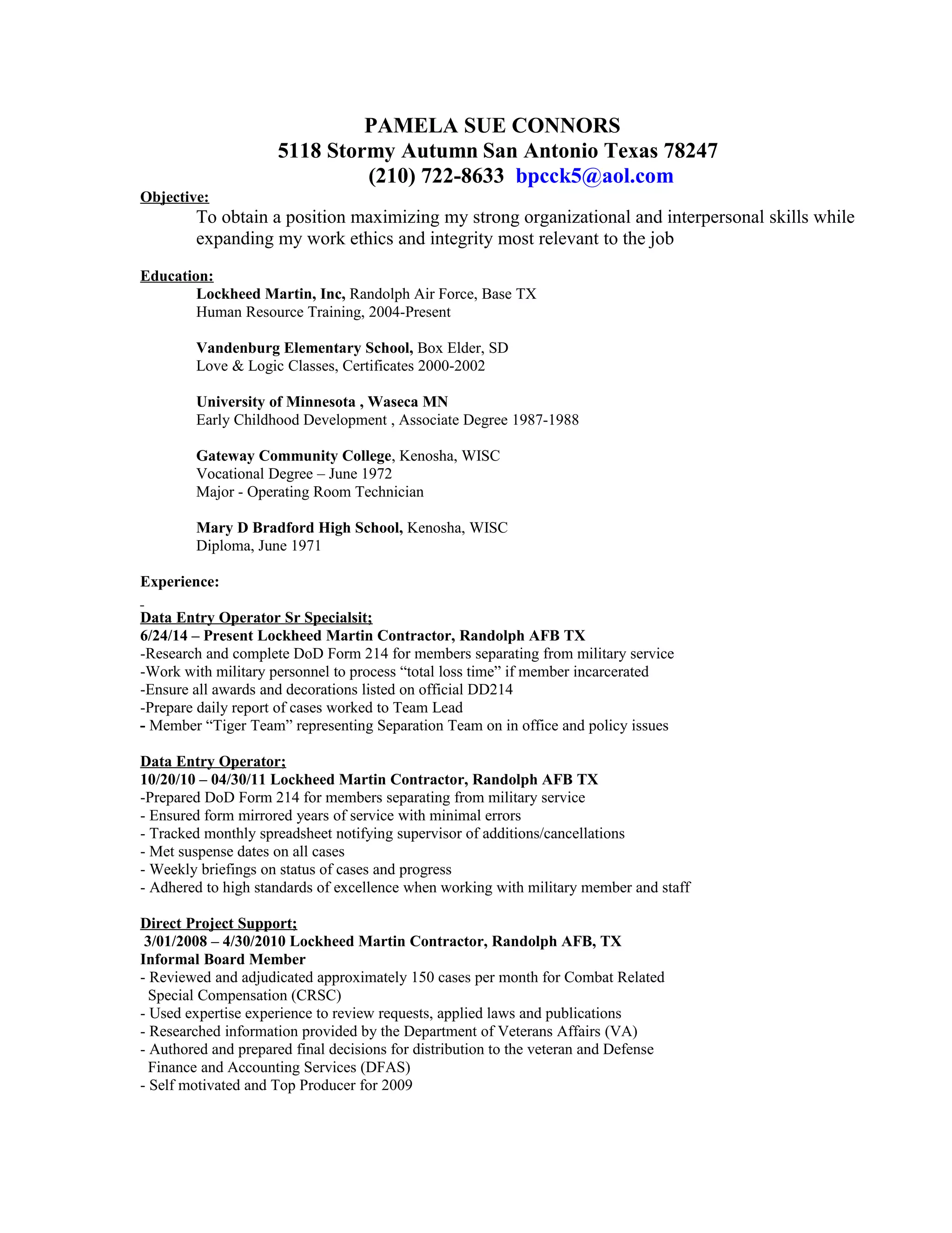 Pam's_resume 4 | DOC