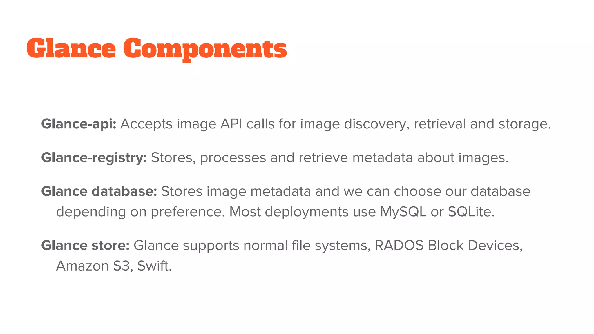 Openstack glance | PPTX