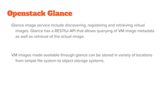 Openstack glance | PPTX