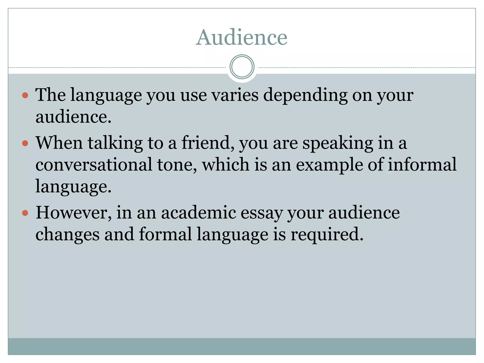 Academic Tone | PPTX