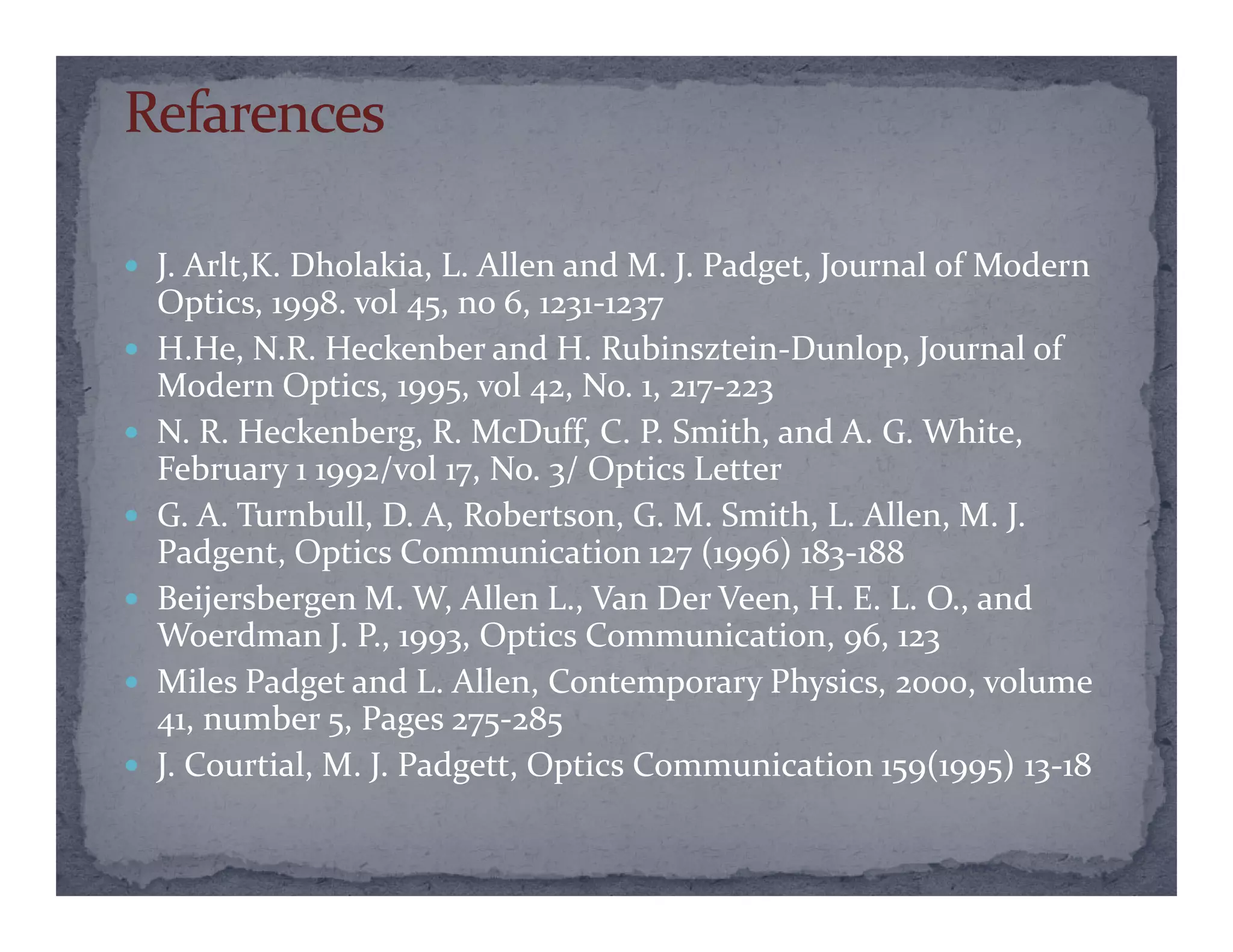 Laguerre-gaussian beam generation application | PDF