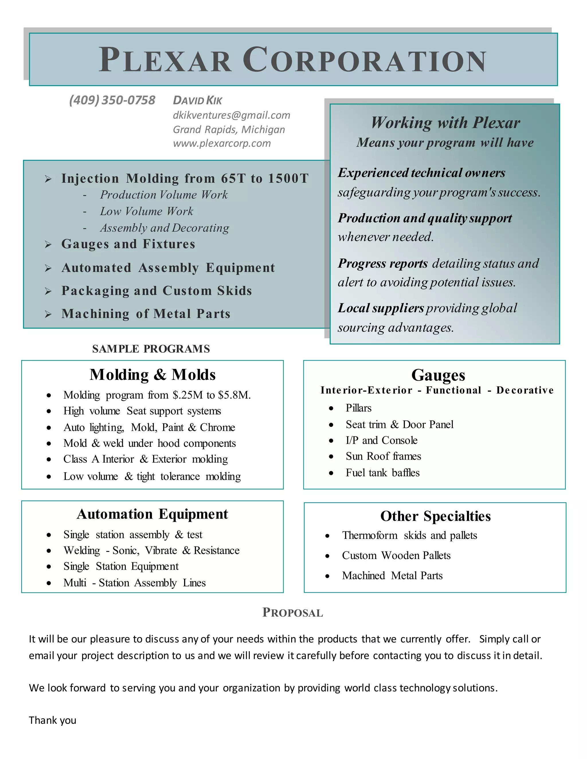 L I Plexar Overview | DOCX