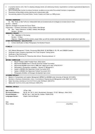 Ayan Sen Resume | DOCX