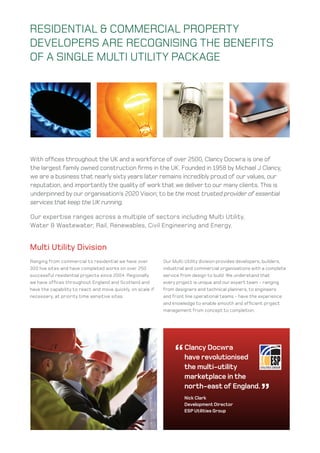 Multi Utility Brochure | PDF