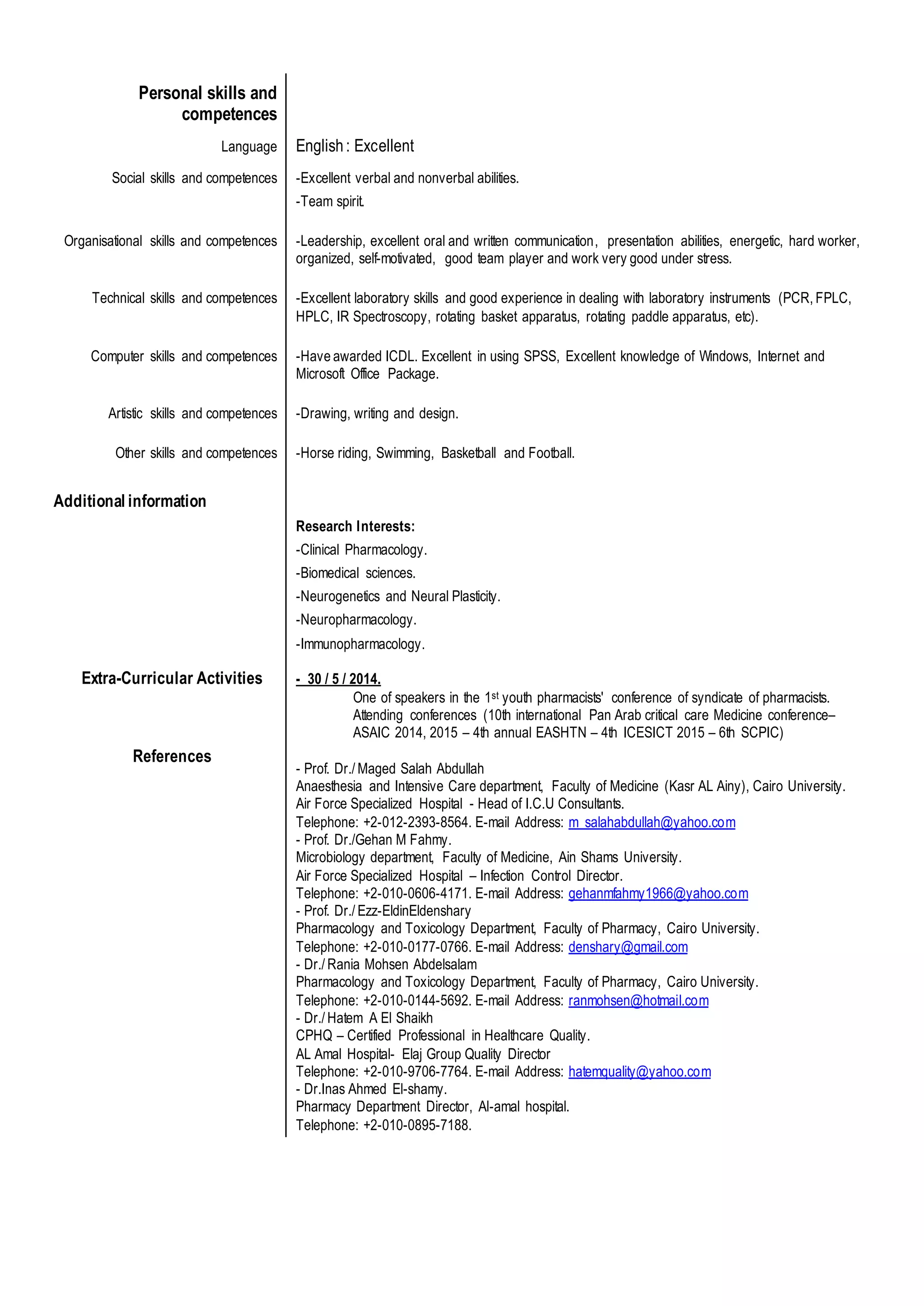 Cover letter and CV | DOCX | Healthcare Industry | Industries