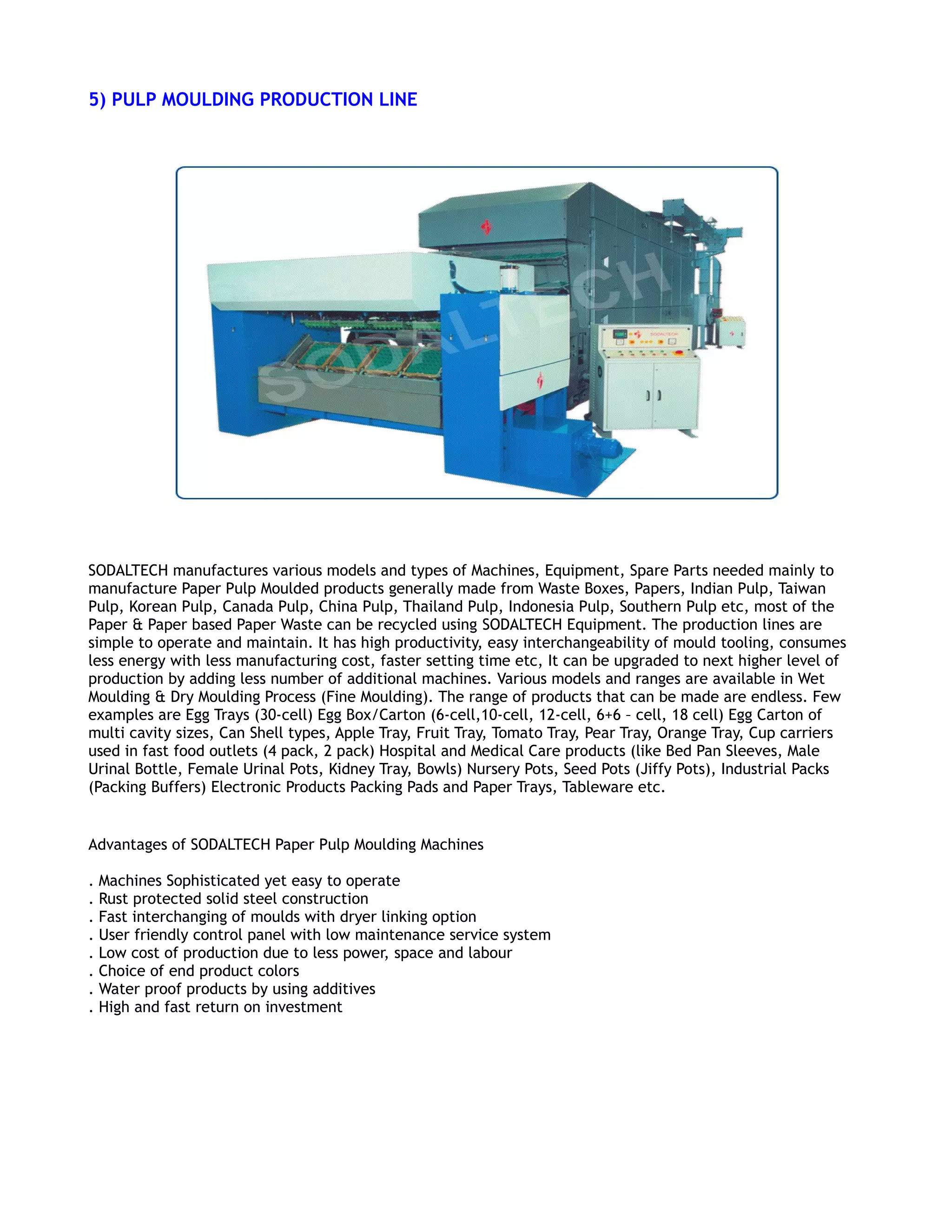 MACHINES-DESCRIPTIONS | PDF