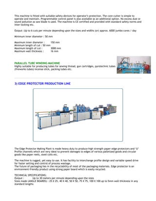 MACHINES-DESCRIPTIONS | PDF