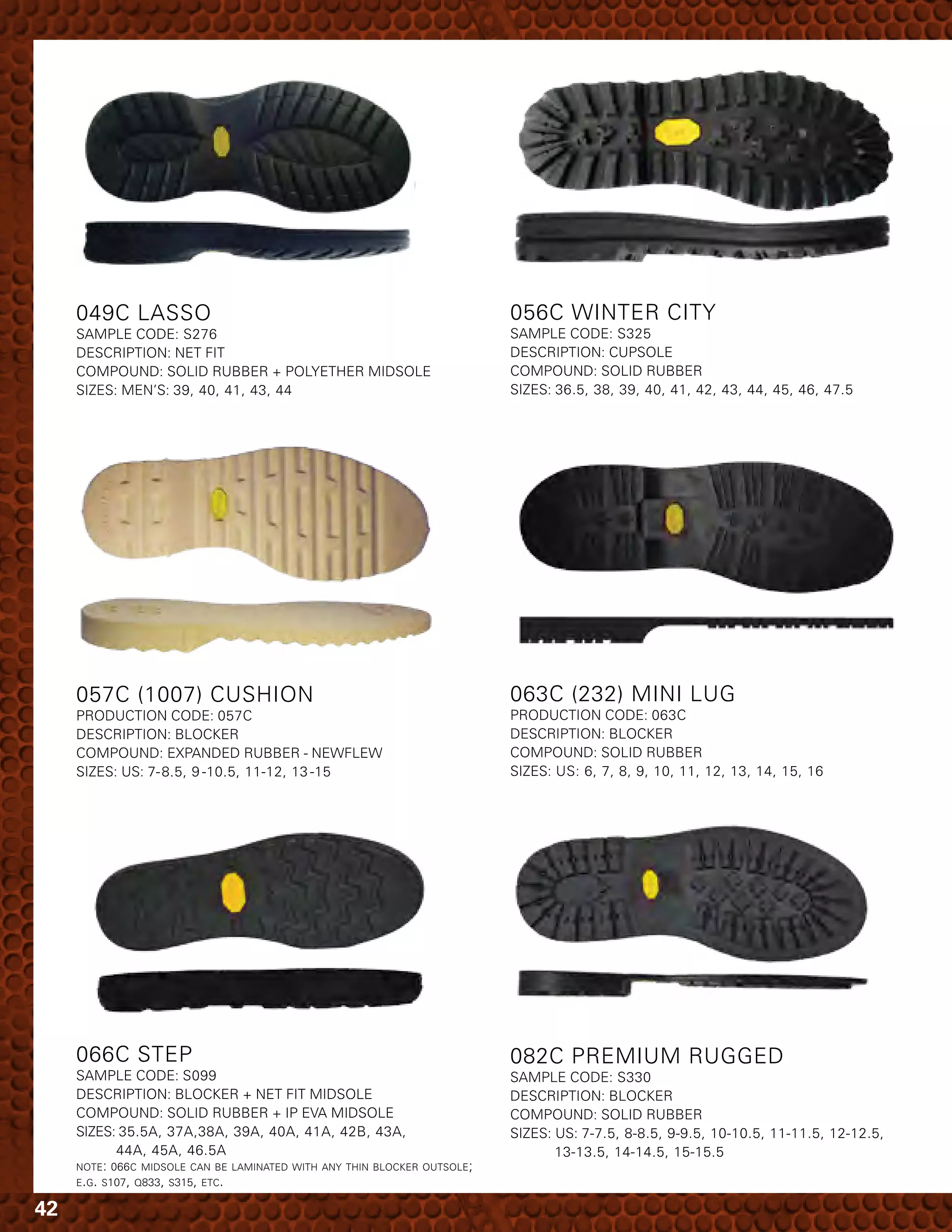 Vibram China 2015 Outsole Catalog - low-res | PDF