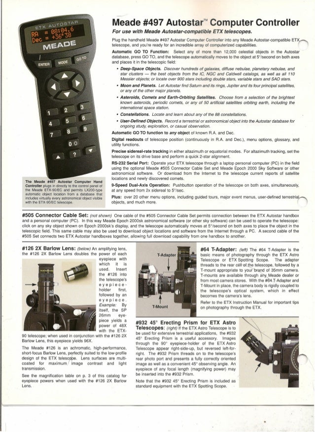 Meade autostar 497 firmware update - pnamusical