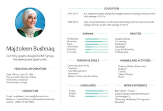 graphic-designer-cv | PPT