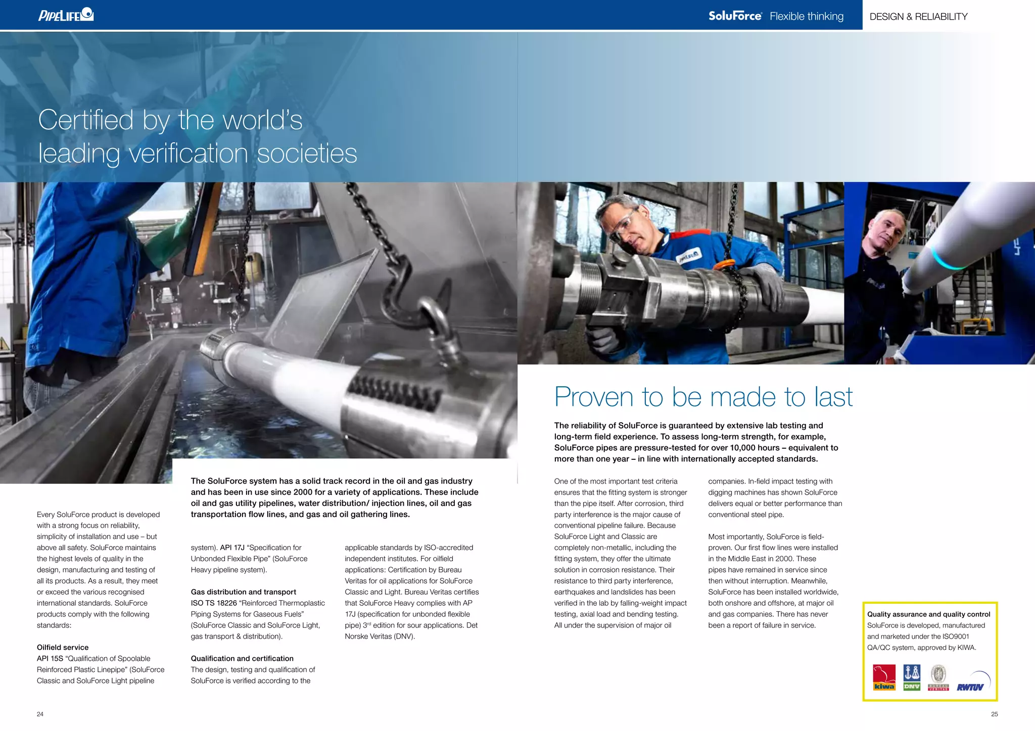 SoluForce Pipes for Pipe Brochure 2016 | PDF