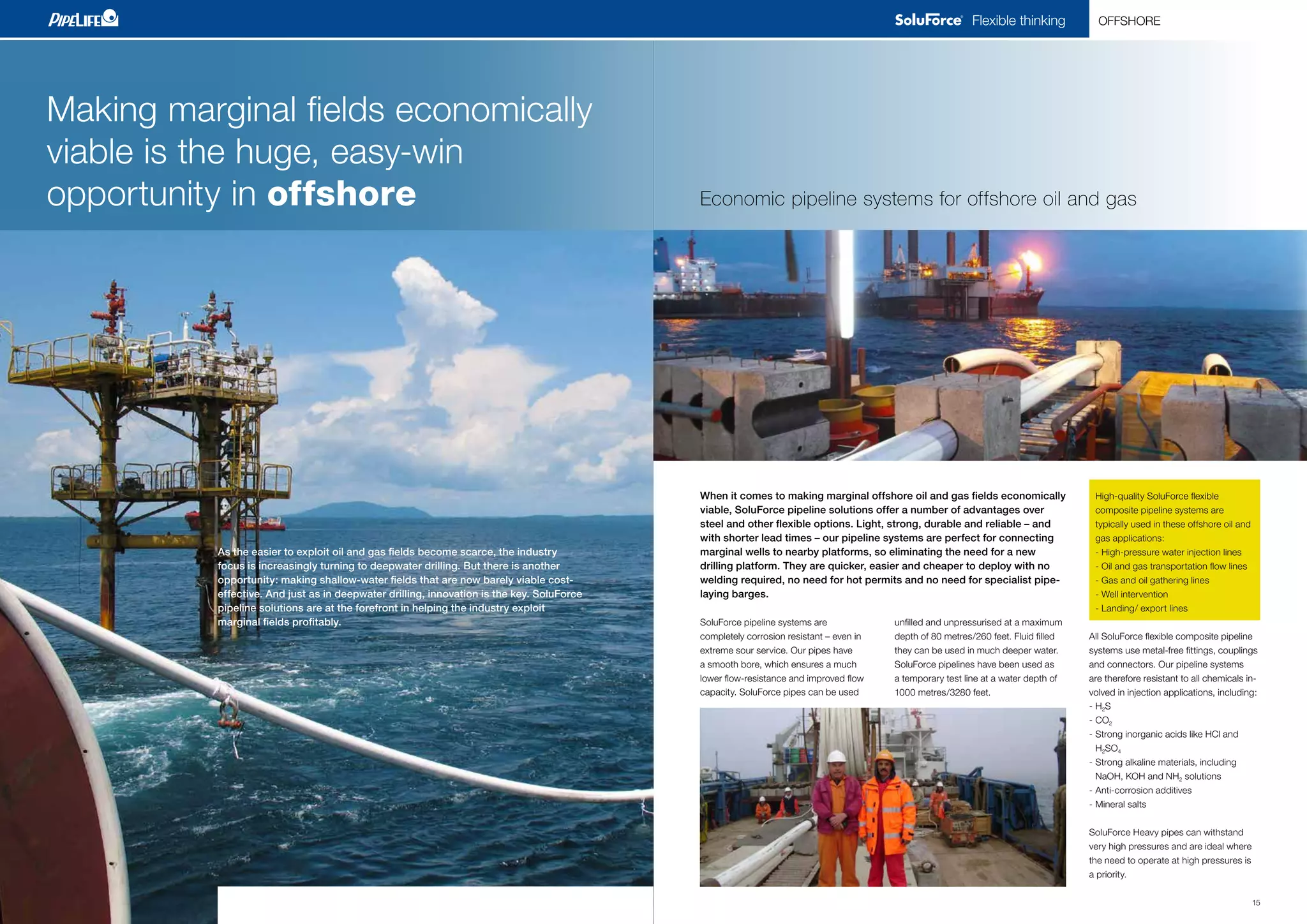 SoluForce Pipes for Pipe Brochure 2016 | PDF