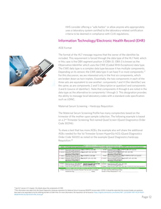 Quest Diagnostics -- Ask at Order Entry Insight 20140707 | PDF