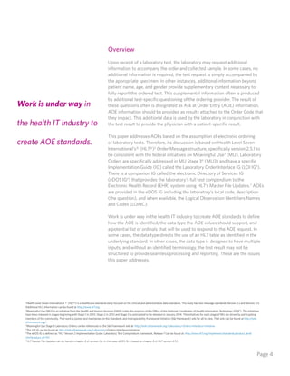 Quest Diagnostics -- Ask at Order Entry Insight 20140707 | PDF