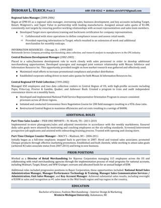 Ulrich_Debbie_Res_Final (2) | PDF