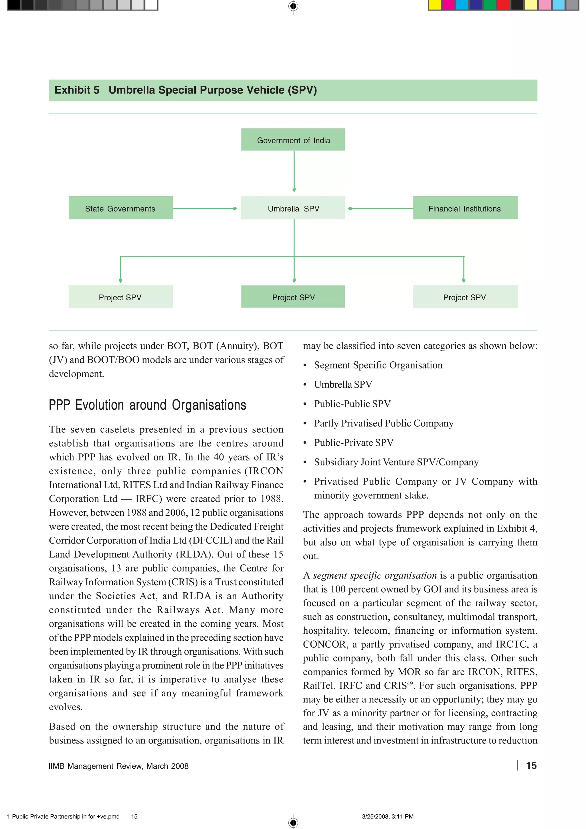 Public Private Partnership in Railways - A New Approach_IMR March 2008 ...