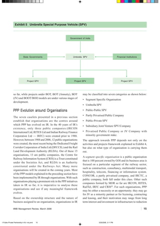 Public Private Partnership in Railways - A New Approach_IMR March 2008 ...