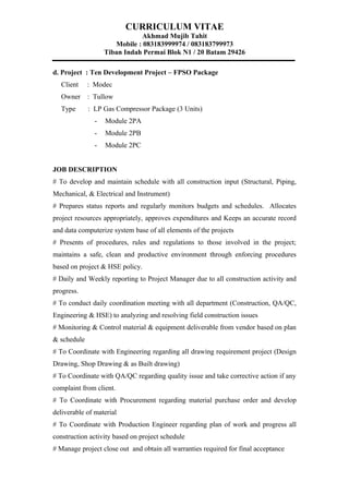 AMT CV (3) | DOC