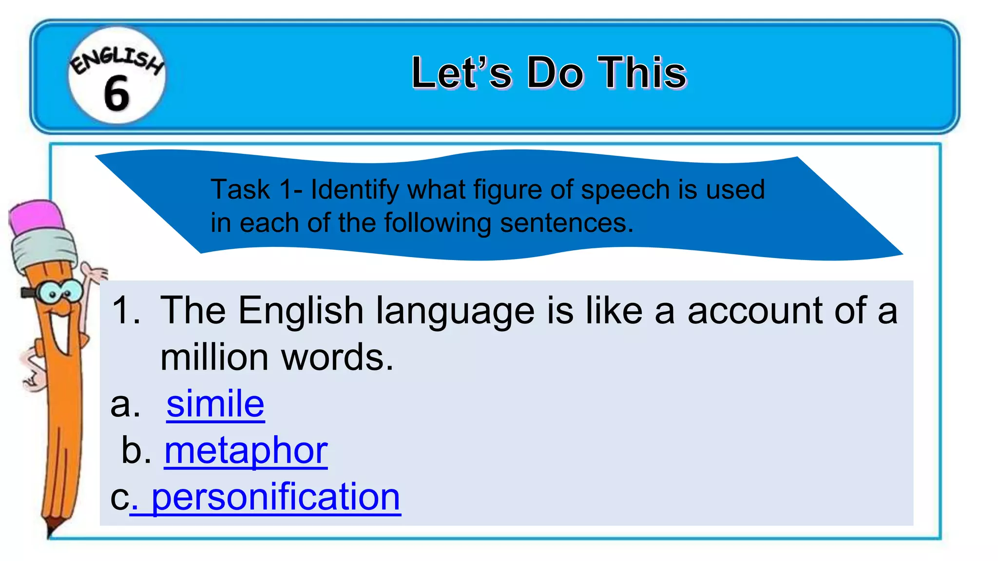 English 6 Grade 6 1st Quarter Week 1 Day 1 to 5 | PPTX