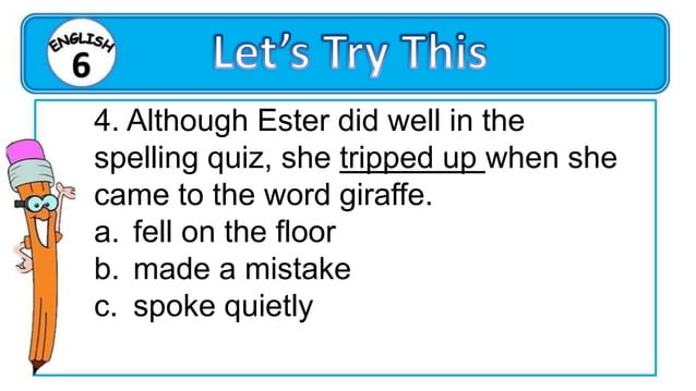 English 6 Grade 6 1st Quarter Week 1 Day 1 to 5 | PPTX