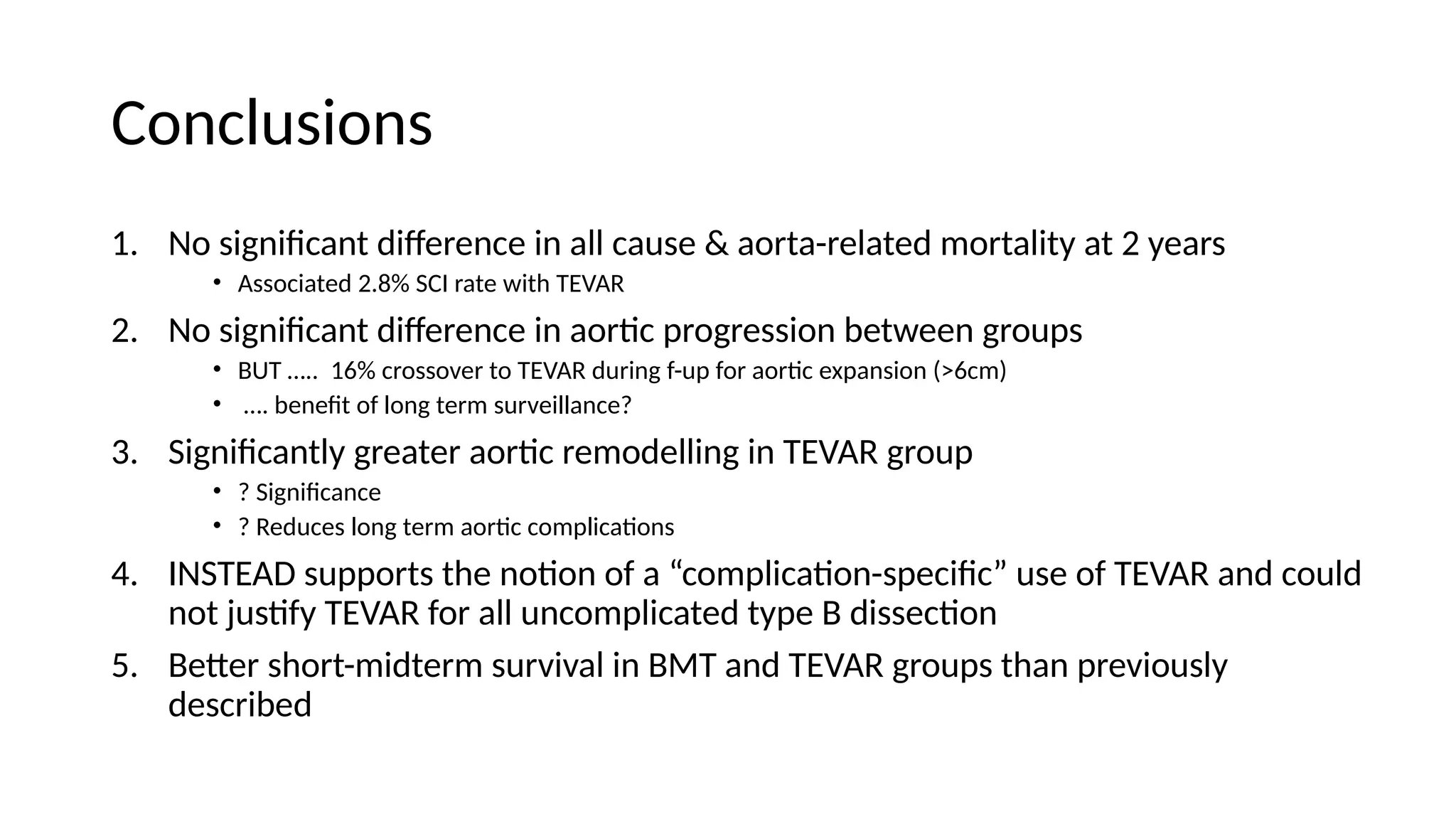 Aortic Dissection type B Summary of the Evidence.pptx