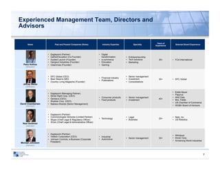 Global Partner Acquisition Corporation Presentation | PDF