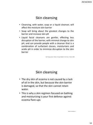 Moisturizers An Essential Component in Eczema Management | PDF