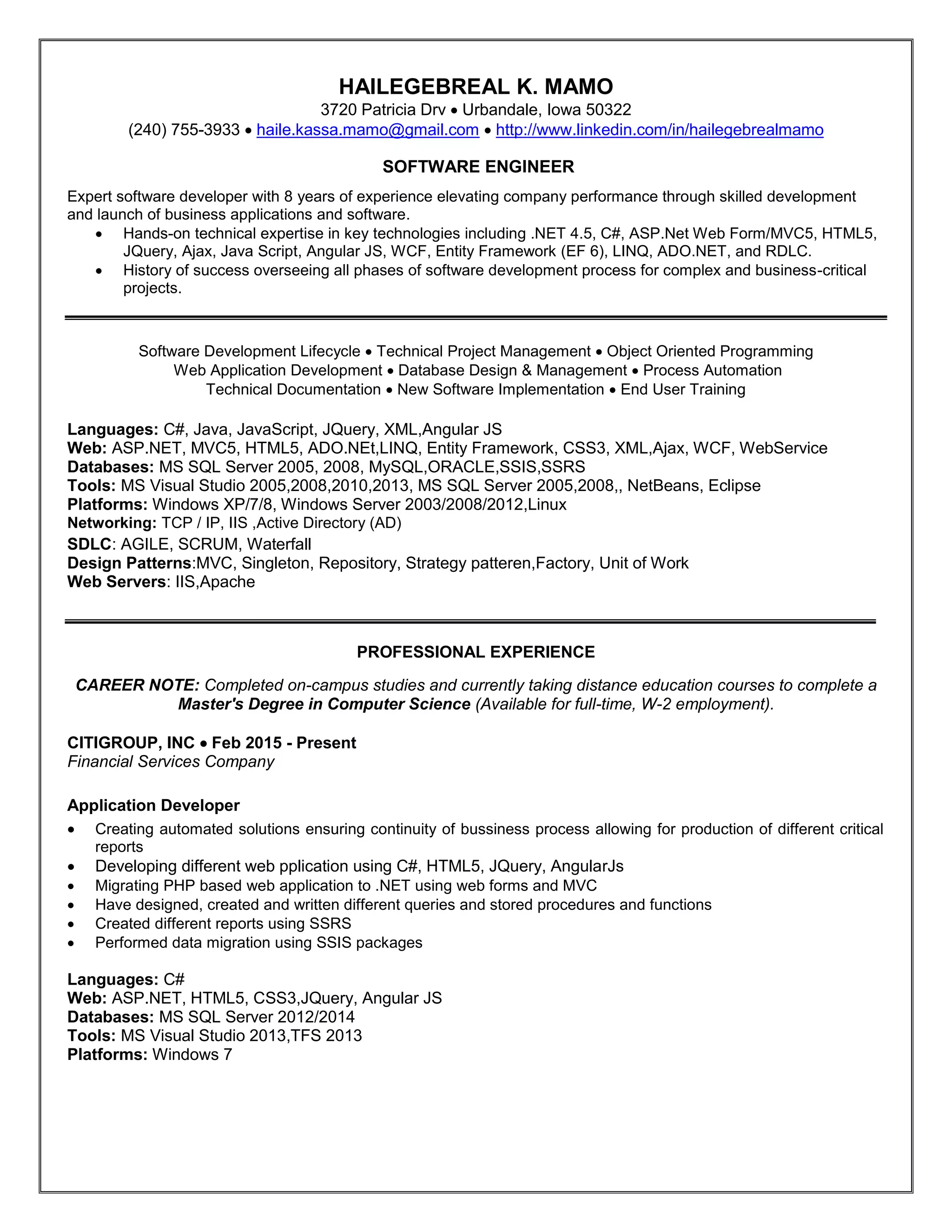 MAMOHailegebreal | PDF