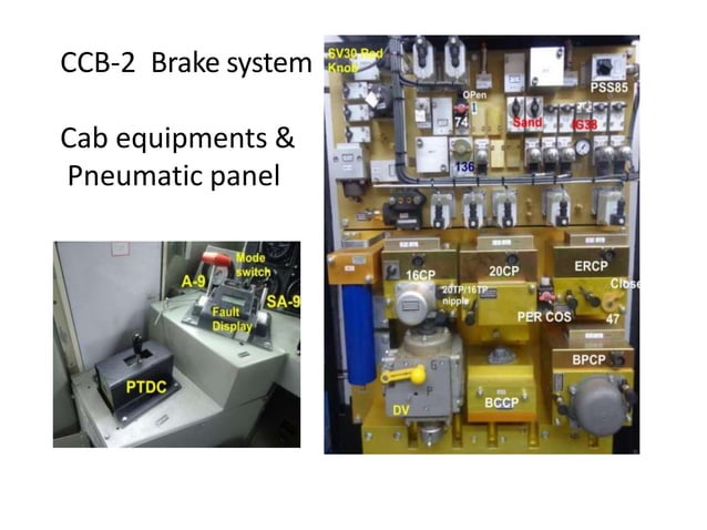 E70 CCB2 Brake system for WAG 9 Locomotive.pptx | Auto Type | Automotive