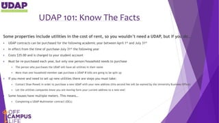 UDAP 101 | PPTX
