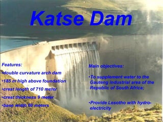 Katse dam monitoring | PPTX