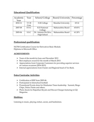 Resume | DOC