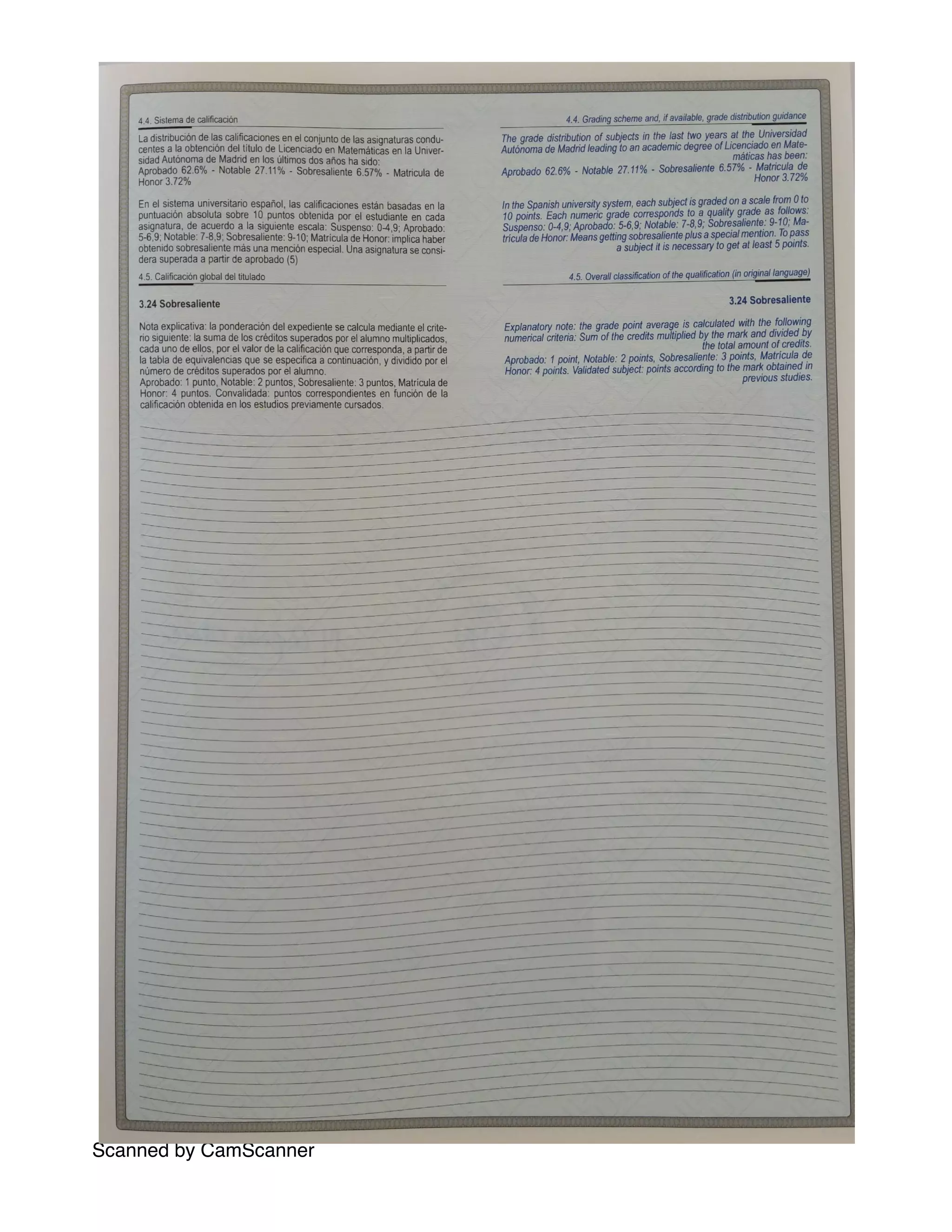 Bachelor_European_Transcript | PDF