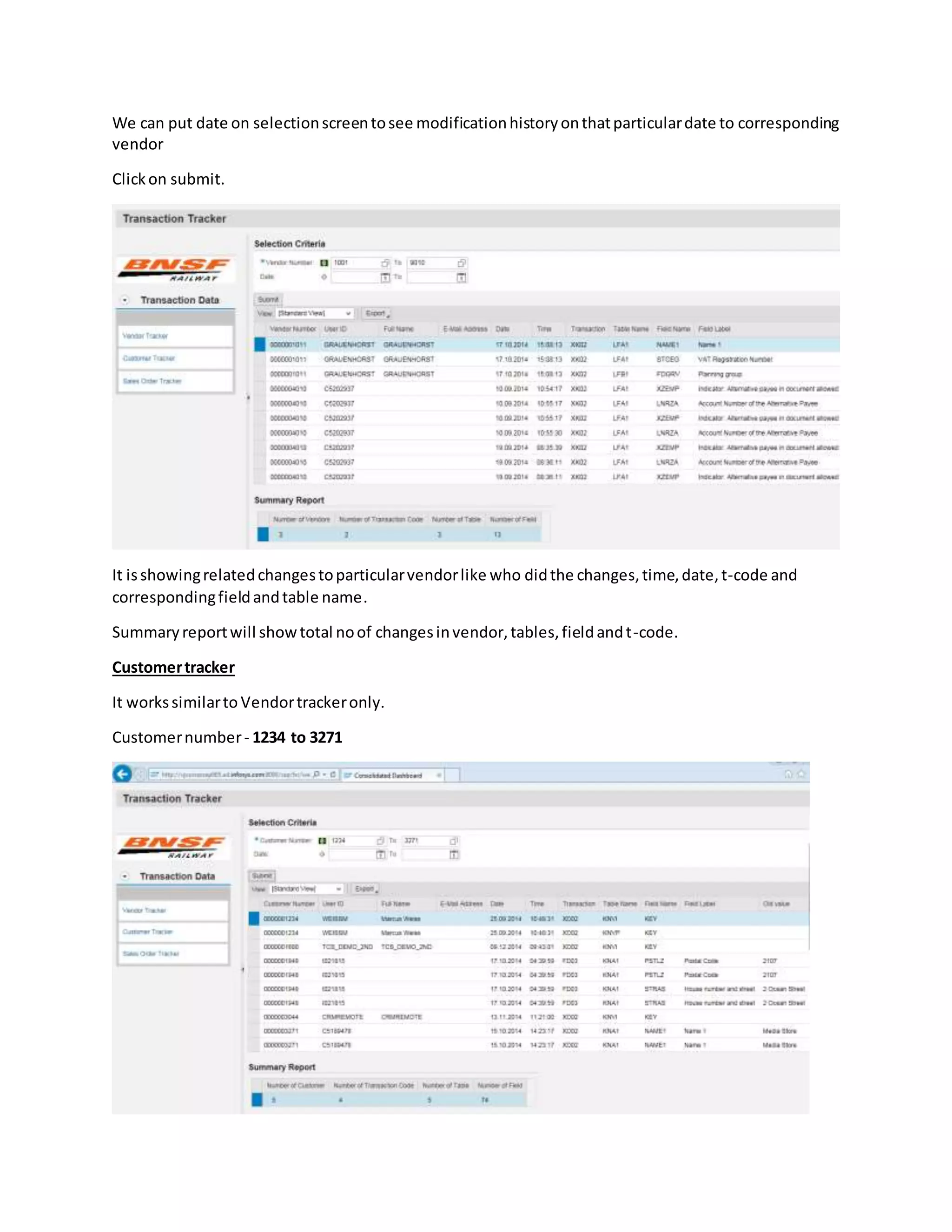User manual for consolidated dashboard | DOCX