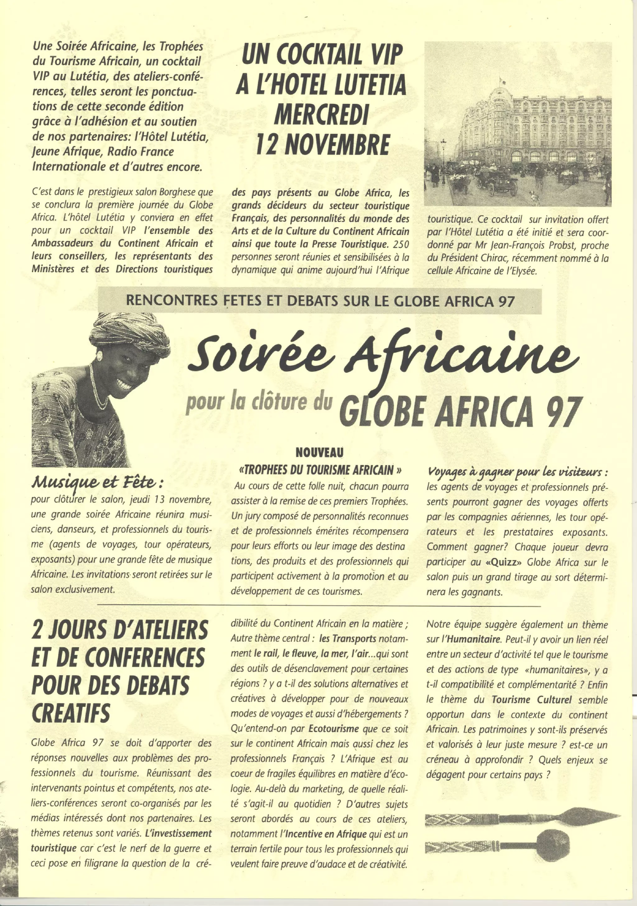 Globe Africa News N°2 1997 | PDF