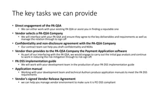 PA DSS solution | PPT