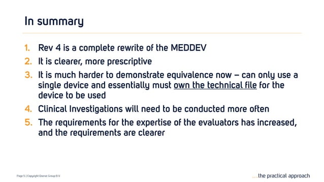 Summary of MEDDEV 2.7.1 rev 4 | PDF | Healthcare Industry | Industries