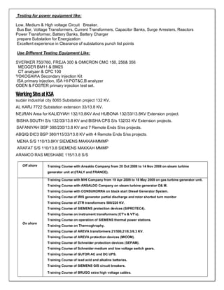Elec Eng Karim CV | PDF