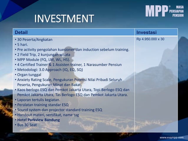 Product Knowledge MPP | PPT