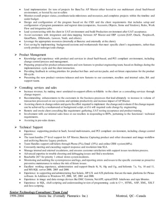 Basim Chafik resume 2016 - pnc | DOCX | IT and Internet Support | Internet