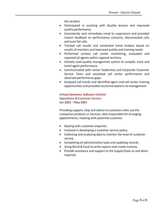 Aloysius Deepak -1 | PDF