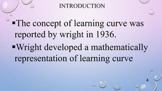 Analytical models of learning curves with variable processing time | PPT