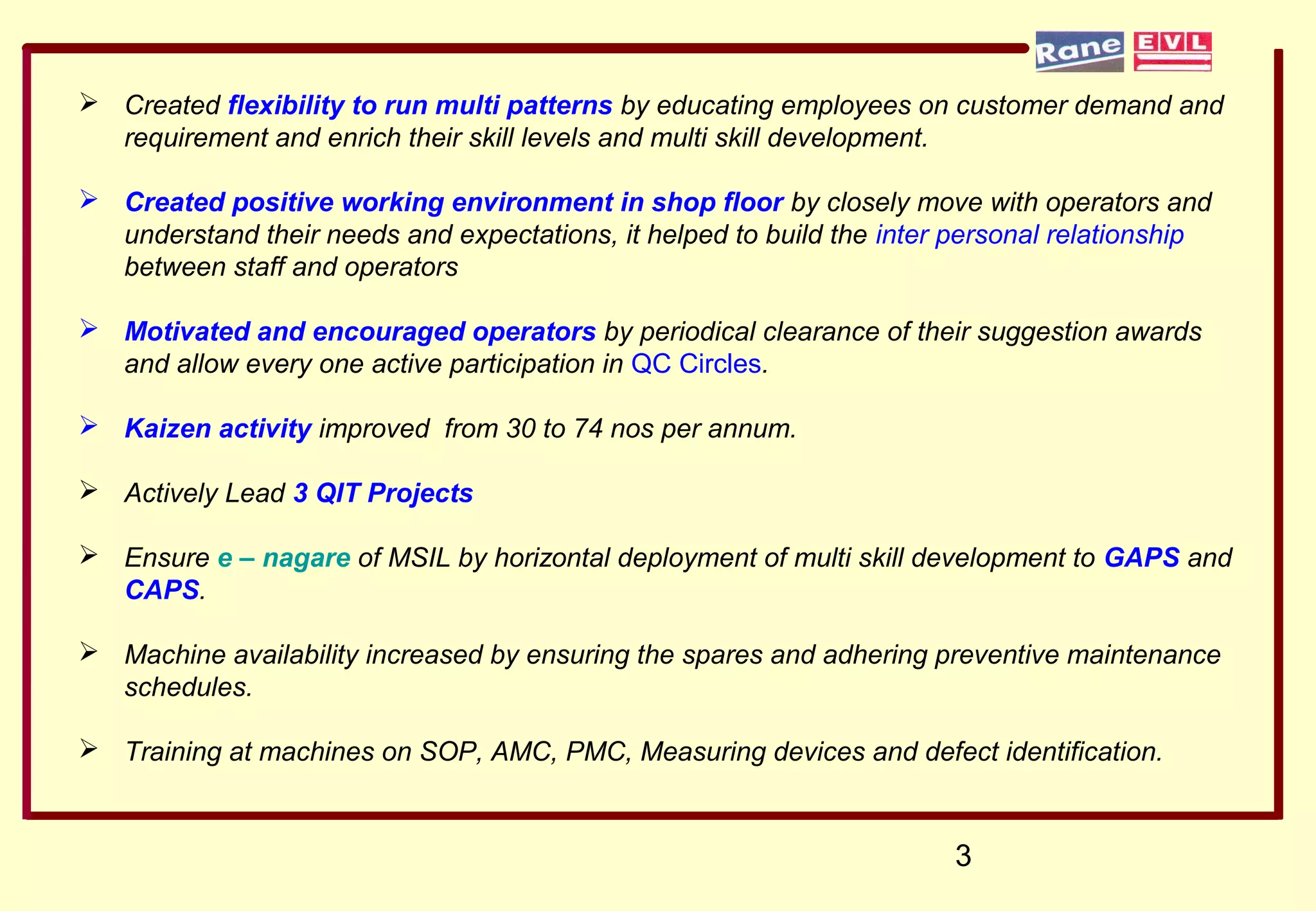 MVR BEFORE RAMP | PPT