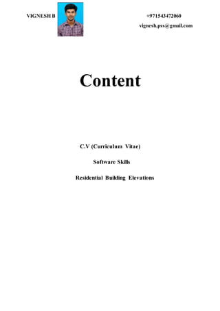 Vignesh Portfolio (2) | DOCX | Resume Writing and Advice | Job Search