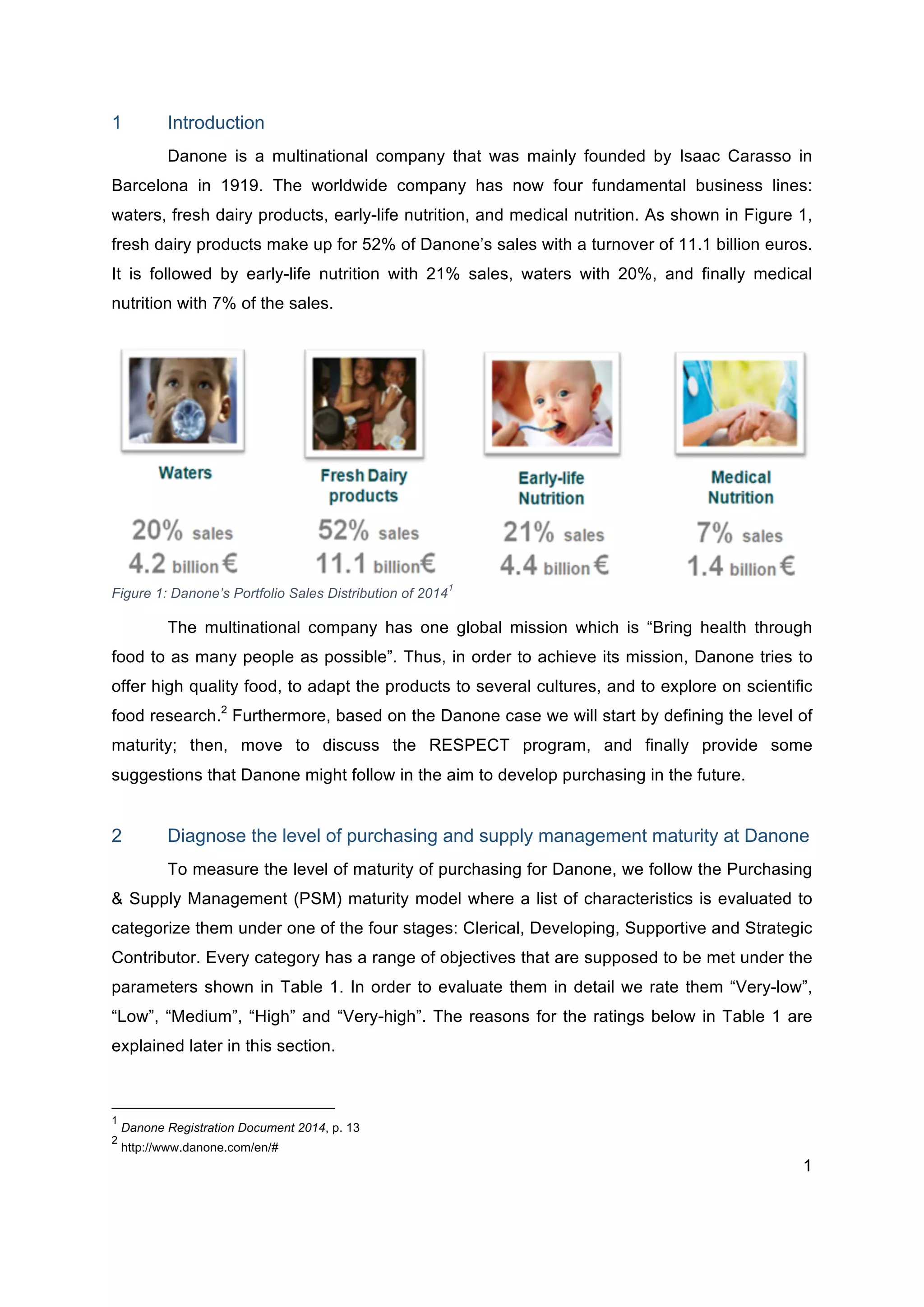 ReportFinal-Danone | PDF