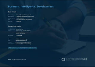DevelopmentAid Brochure-EU | PPT