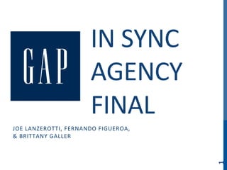 GAP FINAL POWERPOINT COMPLETE website | PDF | Apparel Industry | Industries