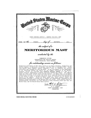 Meritorious Mast 1 | PDF
